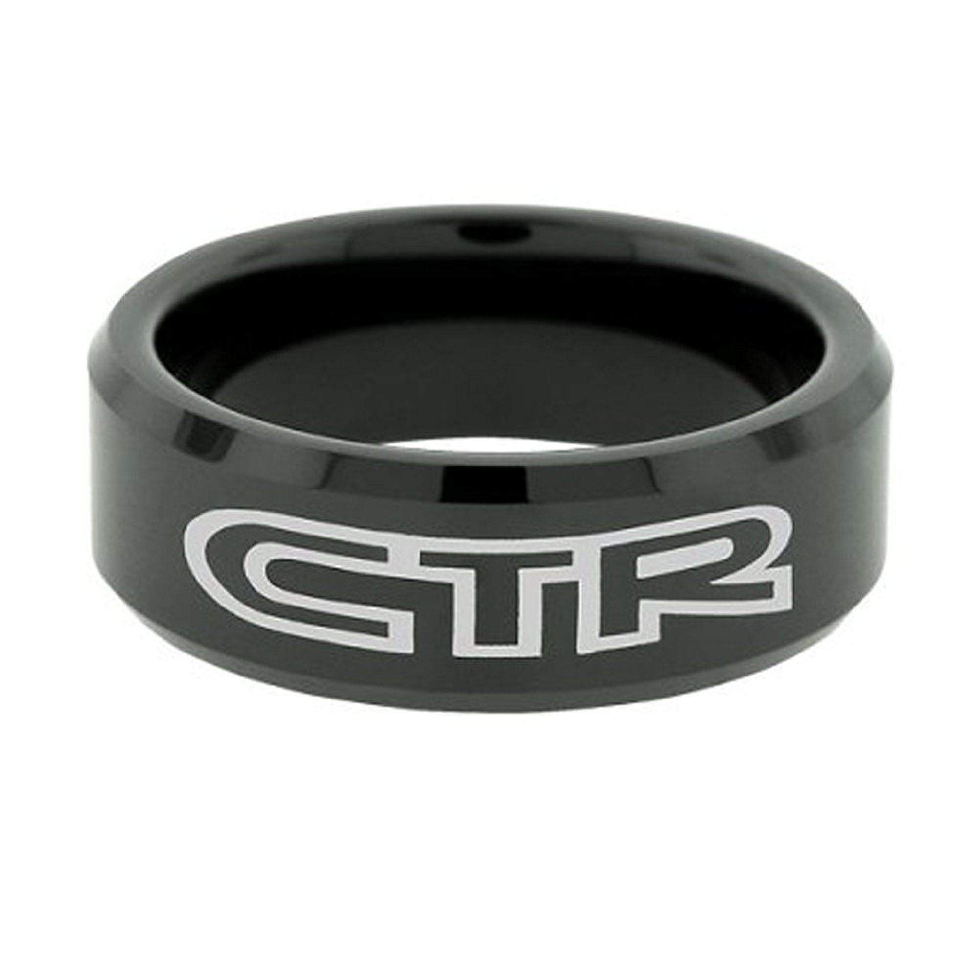 J154 Mormon LDS Unisex CTR RING Ceramic Force Size 8-13 One Moment In ...