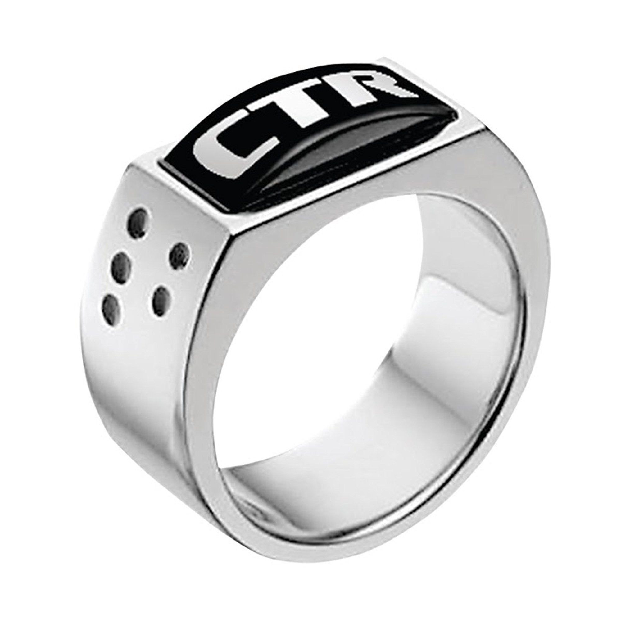 J142 Mormon LDS Unisex CTR Ring Stainless Steel Illusion Size 8-13 One ...
